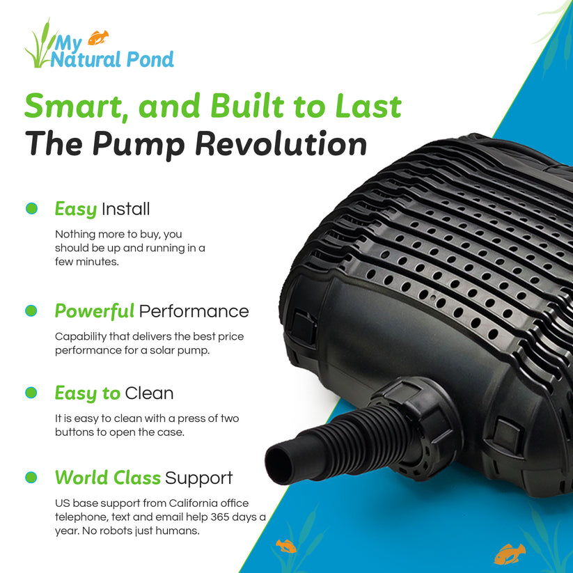 Solar Powered Waterfall Pond Pumps Kits choice of three models – My ...